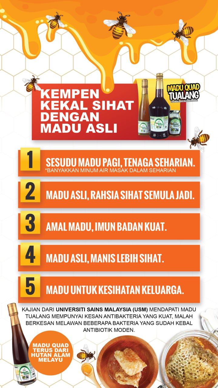 Cara Simpan Madu Dengan Betul - MADU QUAD ASLI